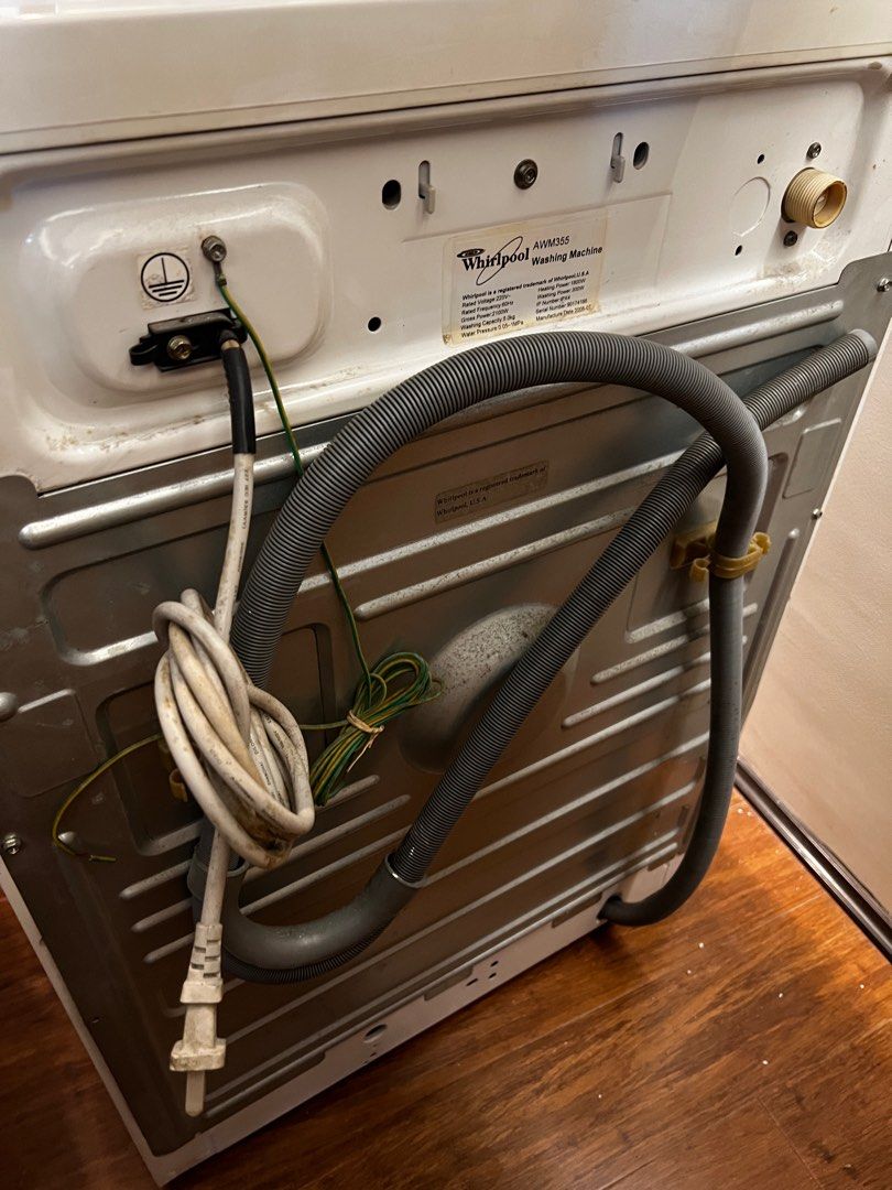 Whirlpool Stackable Front Load Washing Machine and Dryer, TV & Home ...