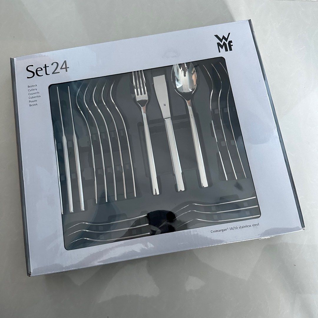 WMF Cutlery Set 24, Furniture & Home Living, Kitchenware & Tableware ...