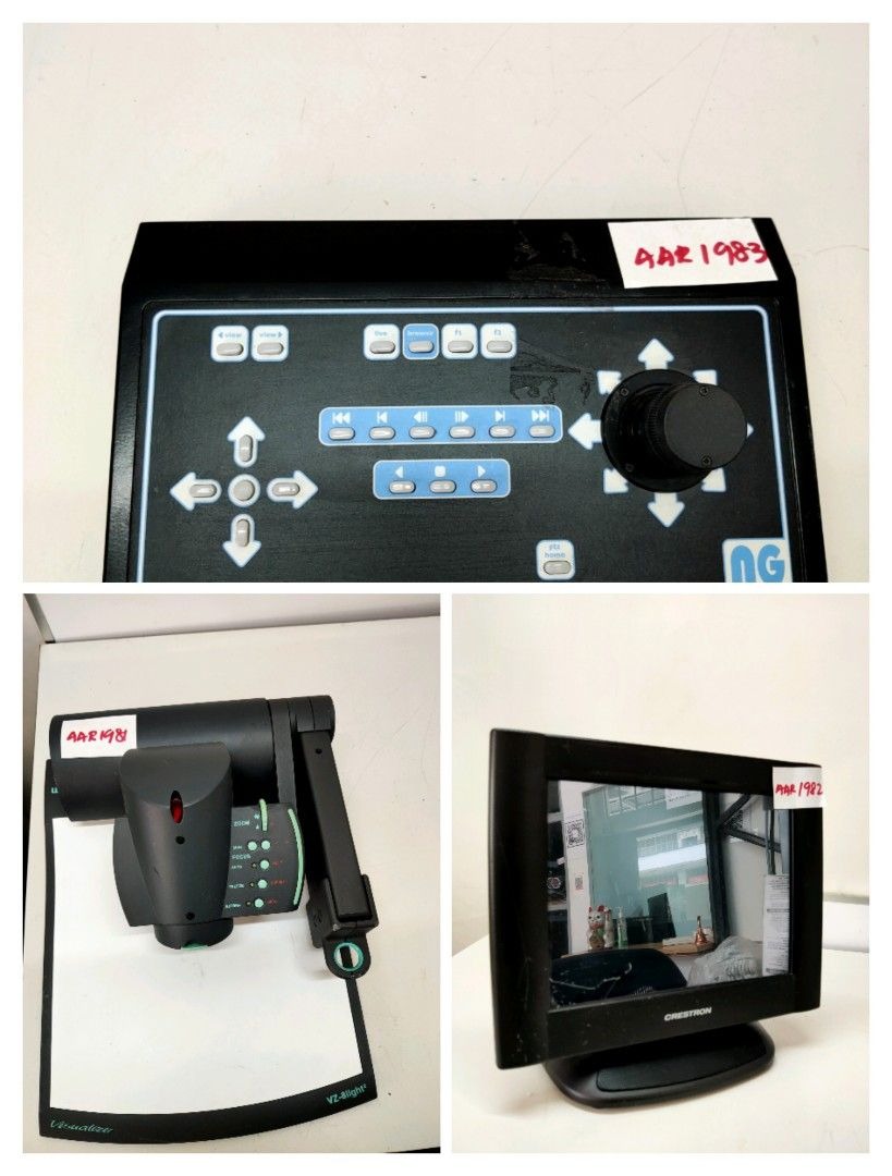 WOLFVISION Visualizer,CRESTRON 12 inch TPS -4500 Tilt Touchpanel,NG ...