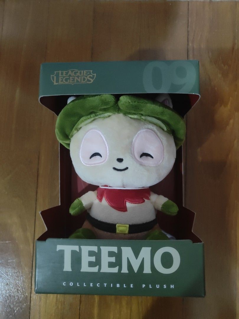 [WTS] official riot teemo collectible plush league of legends, Hobbies ...