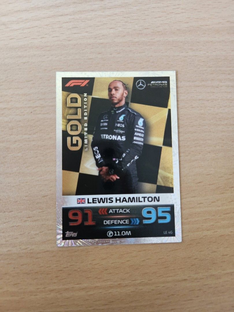 F1 Turbo Attax 2023 Lewis Hamilton Limited Edition 4G, Hobbies & Toys ...