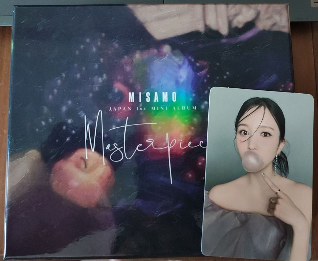 (WTT) Mina Photocard - MISAMO (Twice) Japan 1st Mini Album「Masterpiece」FIRST PRESS LIMITED ...