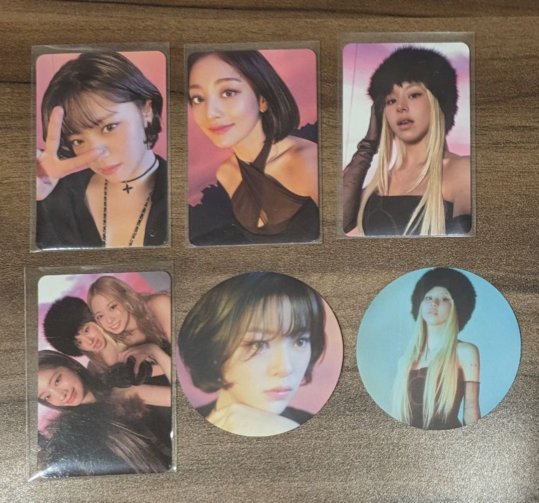 WTT TWICE READY TO BE DIGIPACK Album - Member Photocards, Pre-order Unit Photocards, Stickers ...