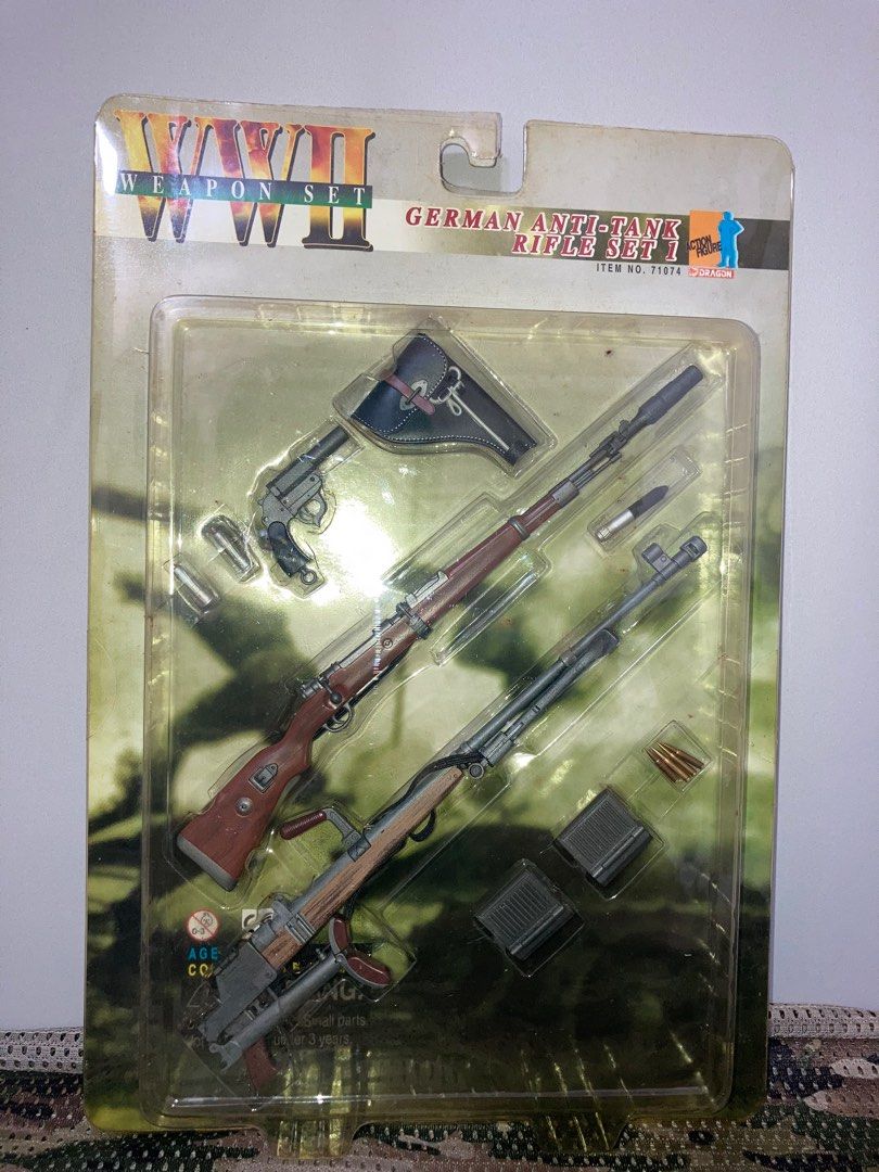 WW2 German anti-tank rifle set, Hobbies & Toys, Toys & Games on Carousell