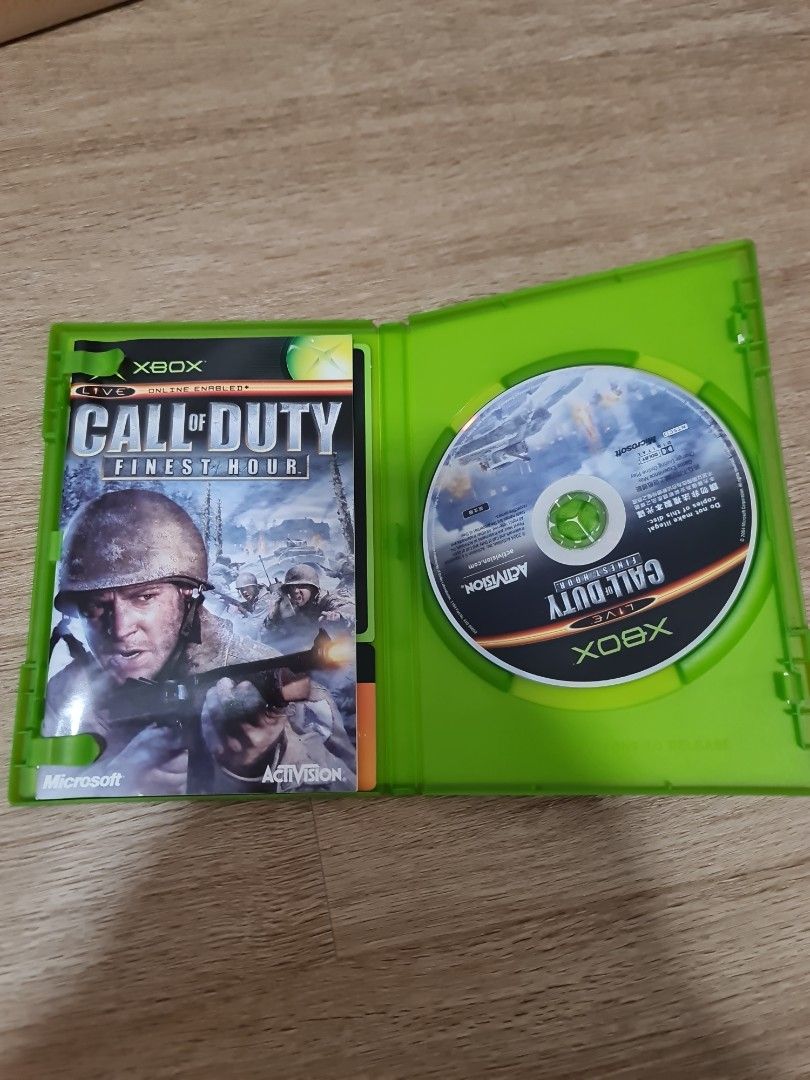 XBOX Game Call of Duty (Finest Hour), Video Gaming, Video Games, Xbox ...