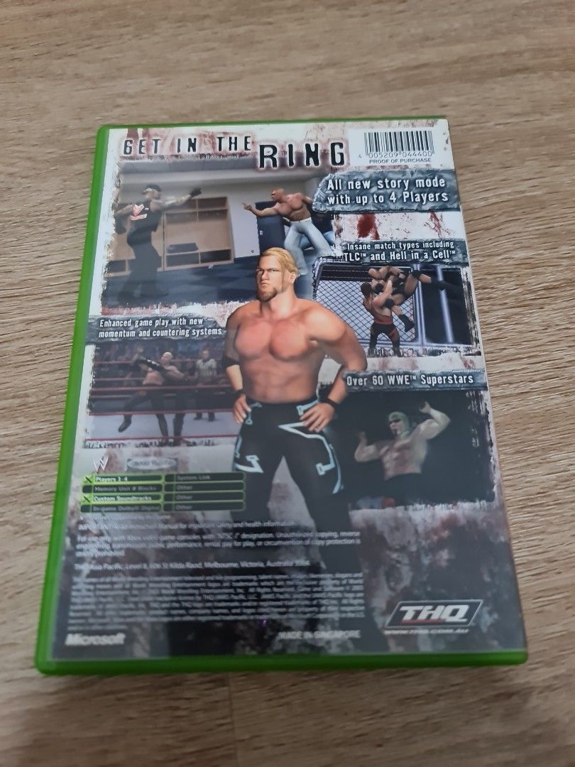 XBOX Game WWF RAW 2, Video Gaming, Video Games, Xbox on Carousell