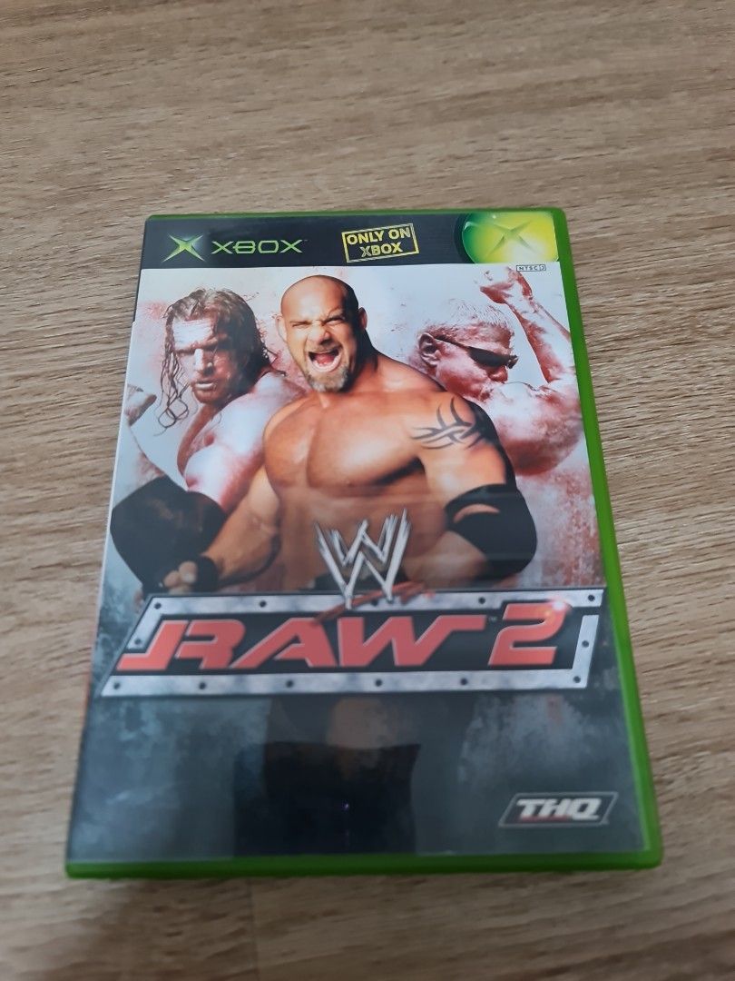 XBOX Game WWF RAW 2, Video Gaming, Video Games, Xbox on Carousell