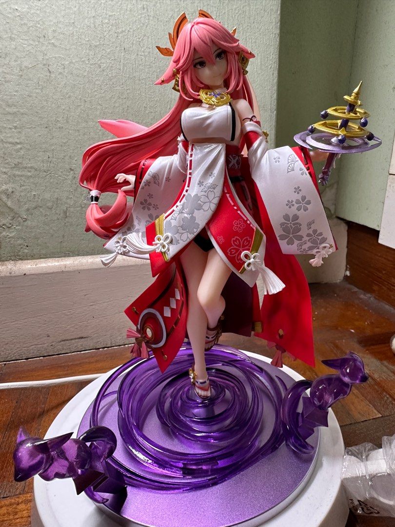 Yae Miko Genshin Impact Figurine, Hobbies & Toys, Toys & Games on Carousell
