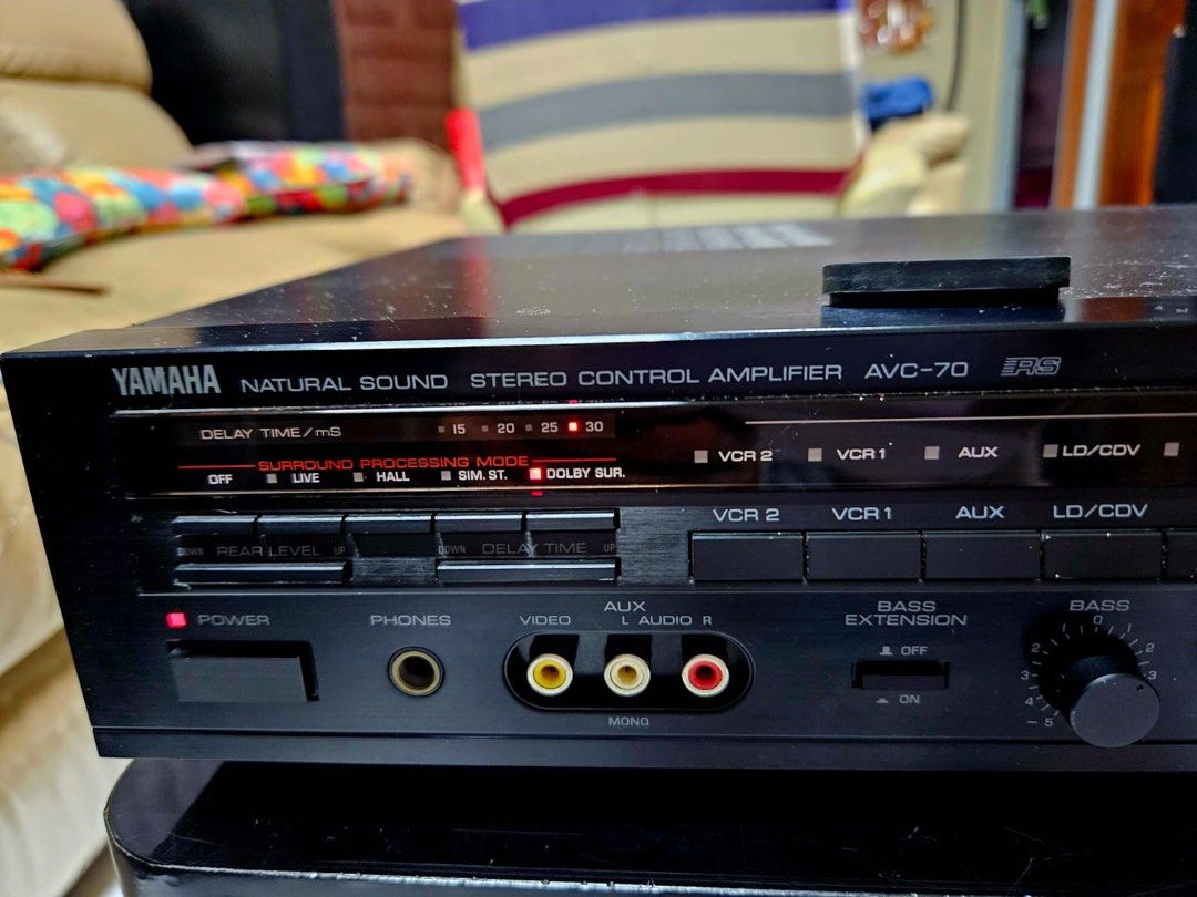 YAMAHA AVC-70 Stereo Control Amplifier, Audio, Other Audio Equipment on ...