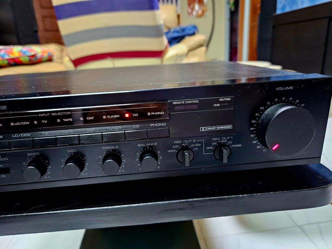 YAMAHA AVC-70 Stereo Control Amplifier, Audio, Other Audio Equipment on ...