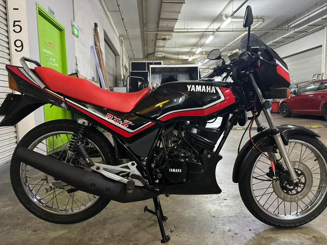 Yamaha RXZ 55K Japan rebuild. Classic plate, Motorcycles, Motorcycle ...
