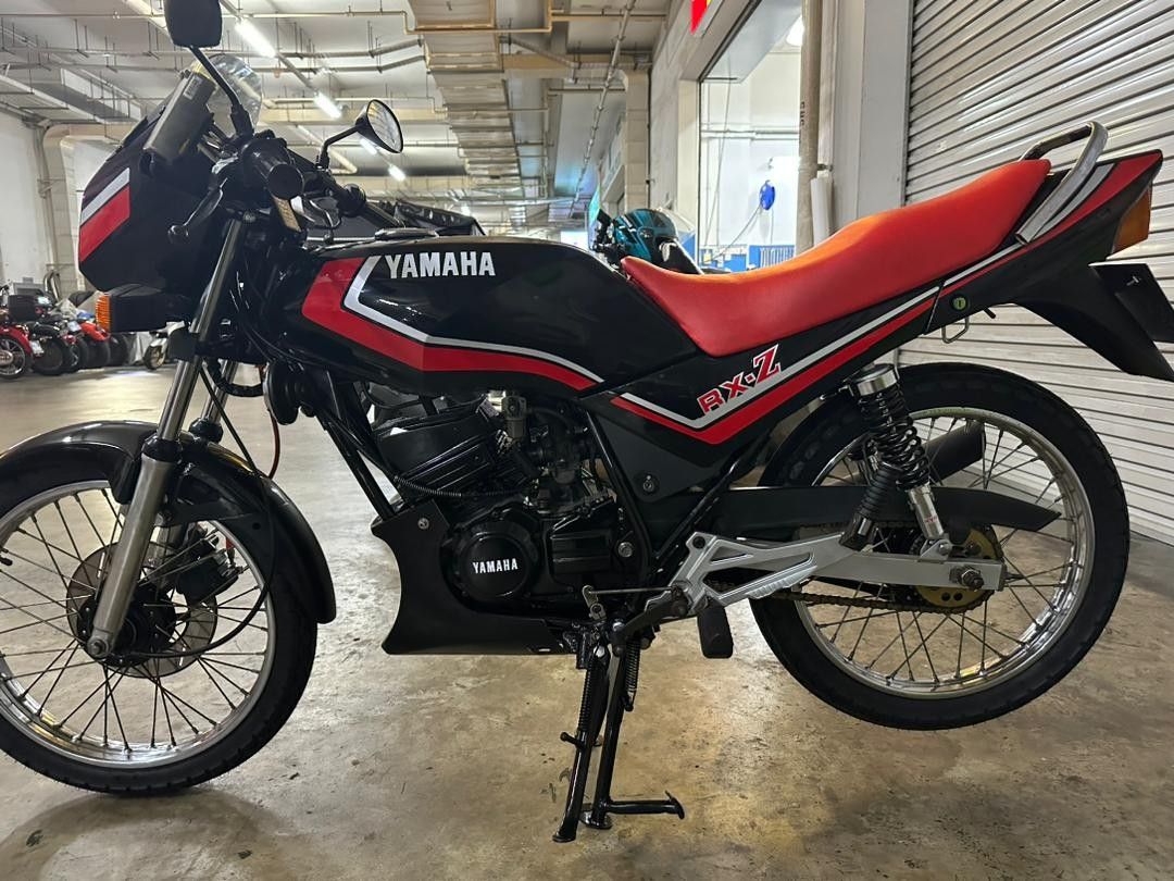 Yamaha RXZ 55K Japan rebuild. Classic plate, Motorcycles, Motorcycle ...