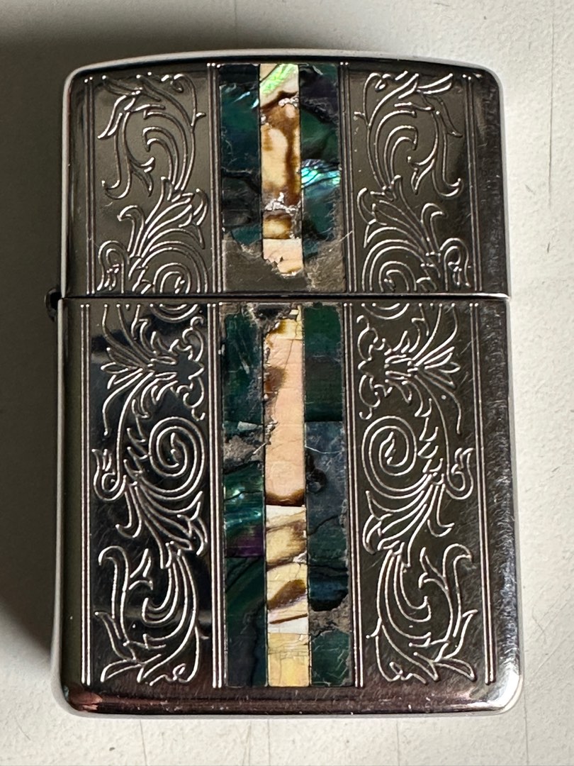 Zippo Mother-of-pearl Arabesque, Everything Else on Carousell