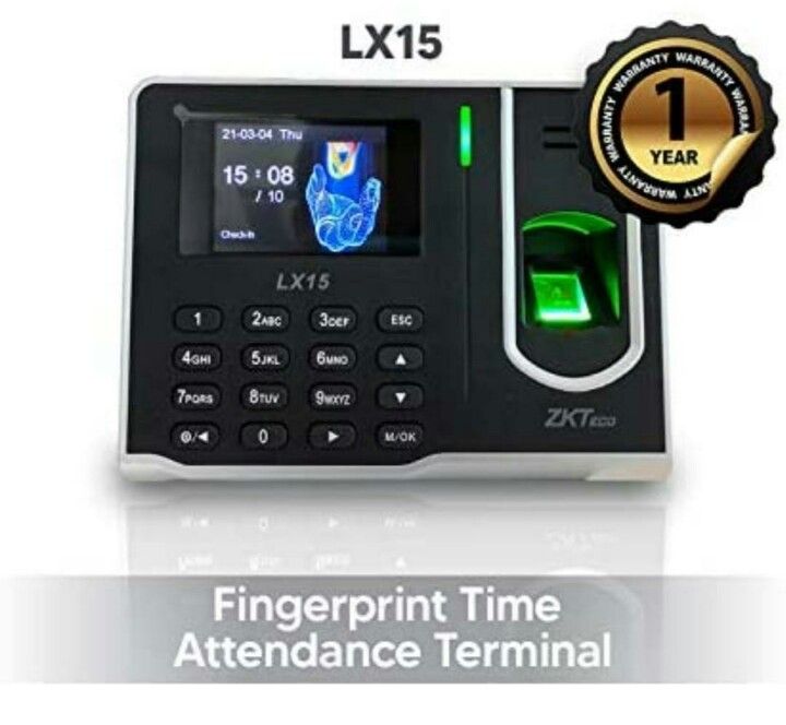 ZKTeco Biometric Fingerprint Time and Attendance Device, Computers & Tech, Office & Business ...