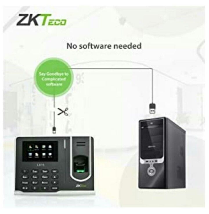 ZKTeco Biometric Fingerprint Time and Attendance Device, Computers & Tech, Office & Business ...