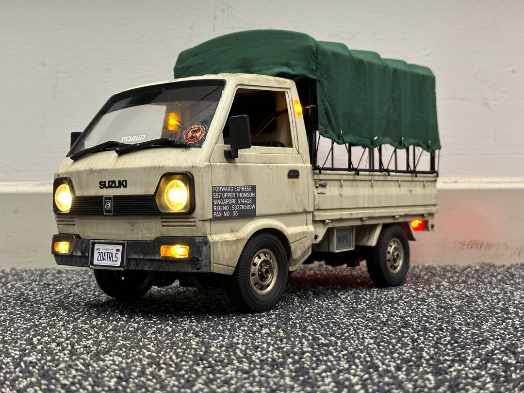1/10 RC Suzuki Carry truck (WPL D12), Hobbies & Toys, Toys & Games on ...