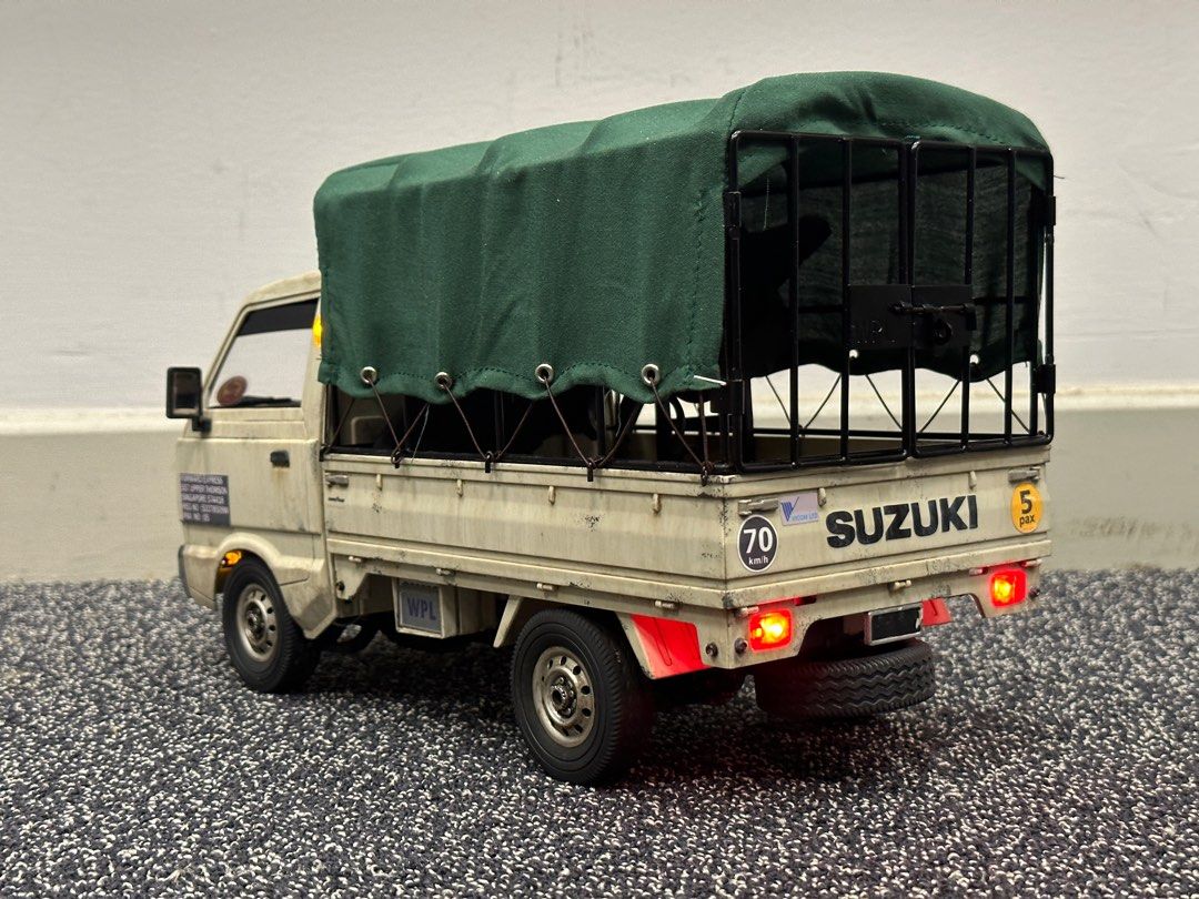 1/10 RC Suzuki Carry truck (WPL D12), Hobbies & Toys, Toys & Games on ...