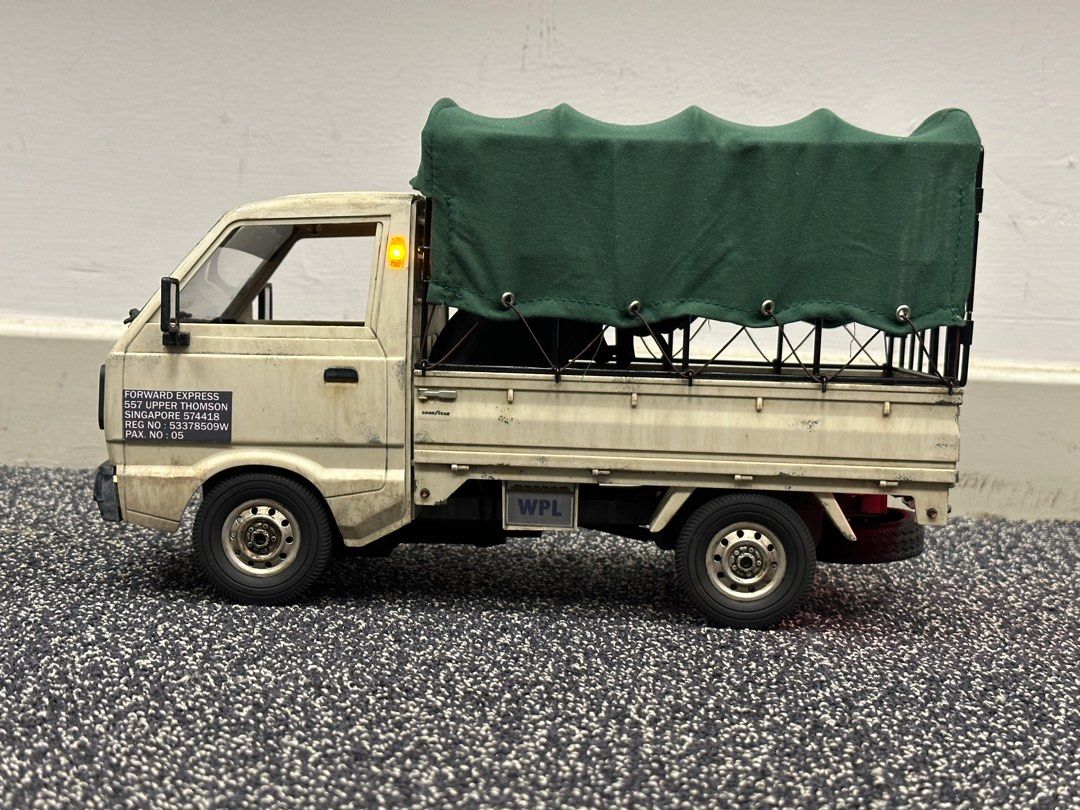 1/10 RC Suzuki Carry truck (WPL D12), Hobbies & Toys, Toys & Games on ...