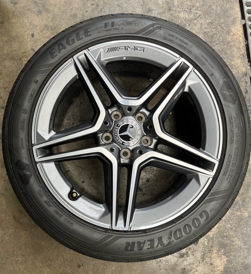 18” Mercedes Benz Original AMG wheel set ( From w213 New E-Class), Car ...