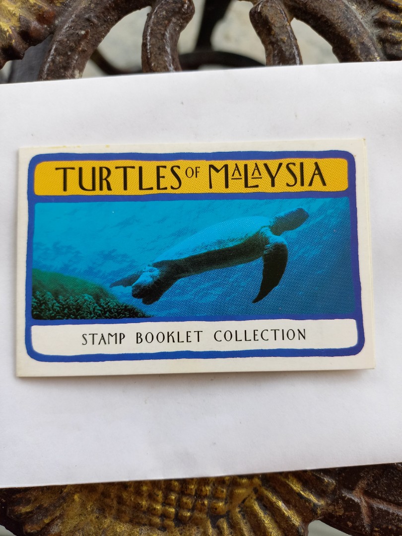 1995 stamp booklet turtle of malaysia, Hobbies & Toys, Collectibles ...