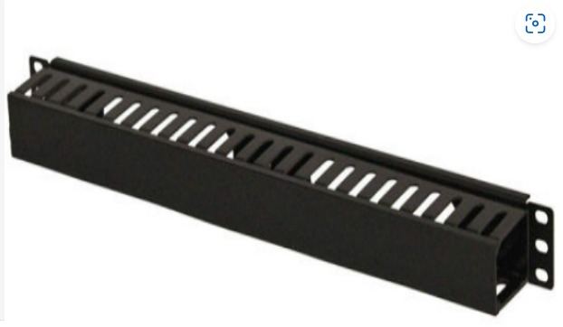 19" Rack Mount Cable Manager, 1U (Plastic), Computers & Tech, Parts ...