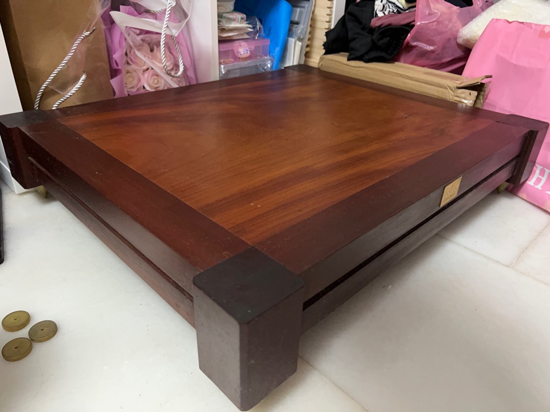 1-Tier Hi-Fi Rack (rosewood), Audio, Other Audio Equipment on Carousell