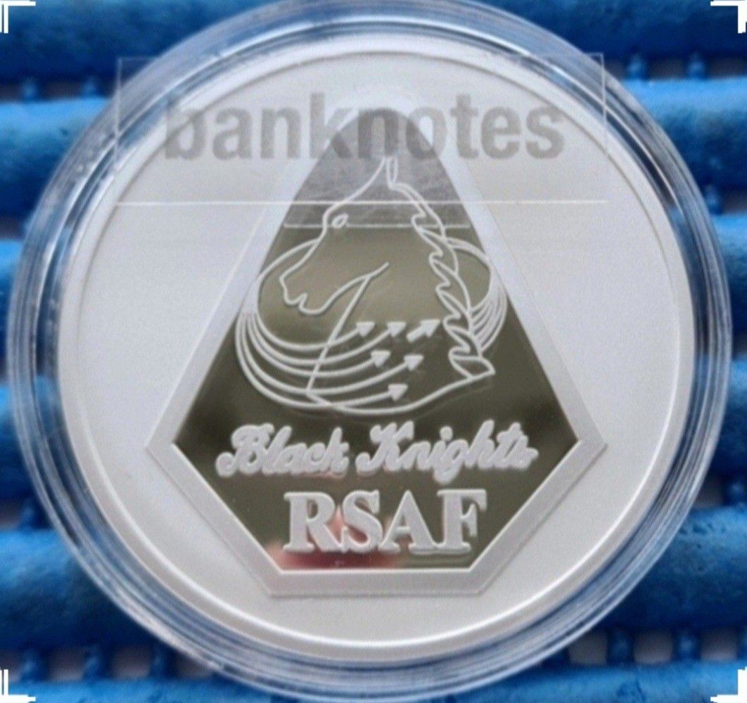 2008 Republic of Singapore Air Force RSAF Black Knights Silver ...