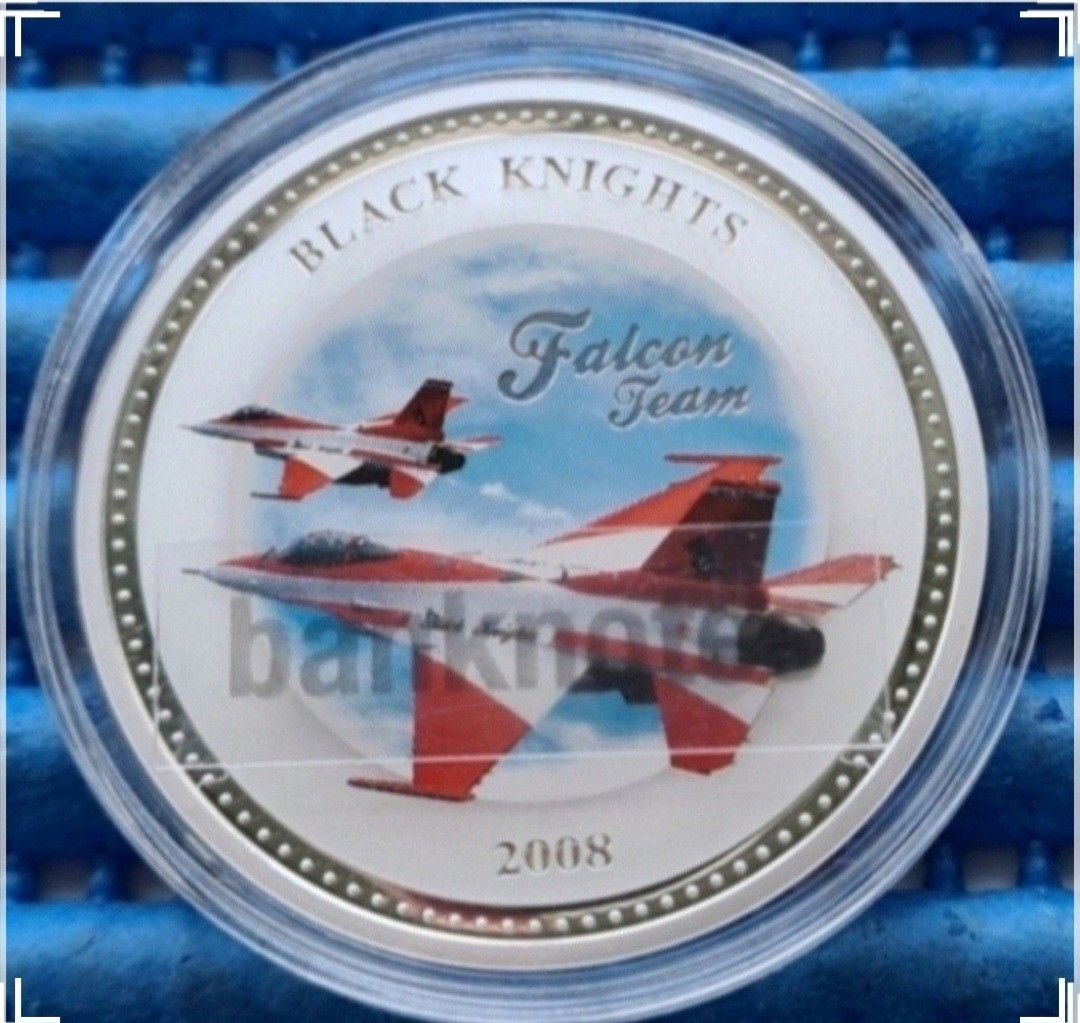 2008 Republic of Singapore Air Force RSAF Black Knights Silver ...