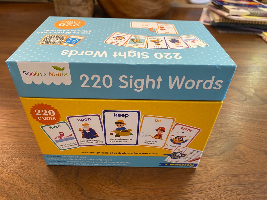 220 sight words 點讀版, 興趣及遊戲, 書本 & 文具, 書本及雜誌 - 宗教書藉 - Carousell
