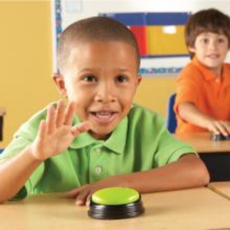 4 pcs Learning Resources Answer Buzzer Game Show and Classroom Buzzers ...