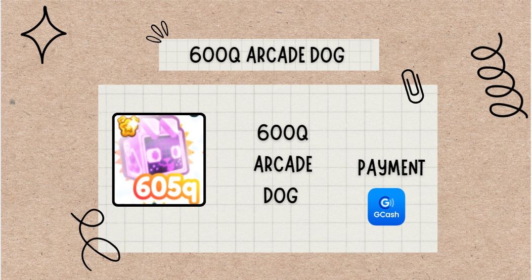 600q+ Arcade Dog Pet Simulator X, Video Gaming, Gaming Accessories, In ...