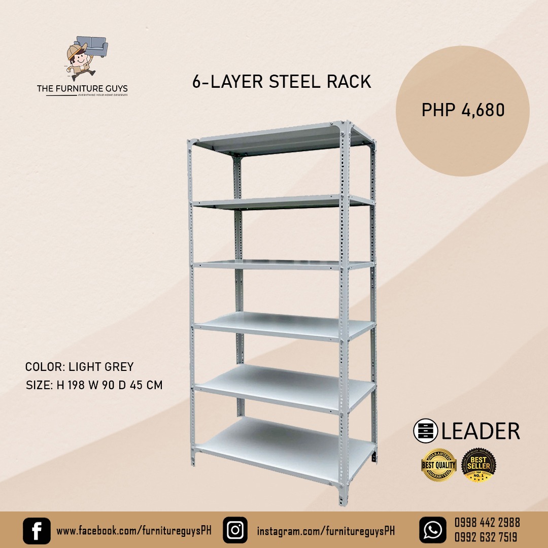 6-LAYER STEEL RACK on Carousell
