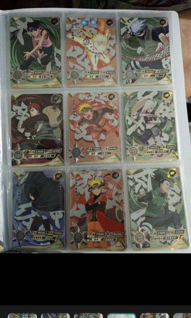 $0.35ea 84 cards Clearance Naruto Kayou UR cards, Hobbies & Toys, Toys ...