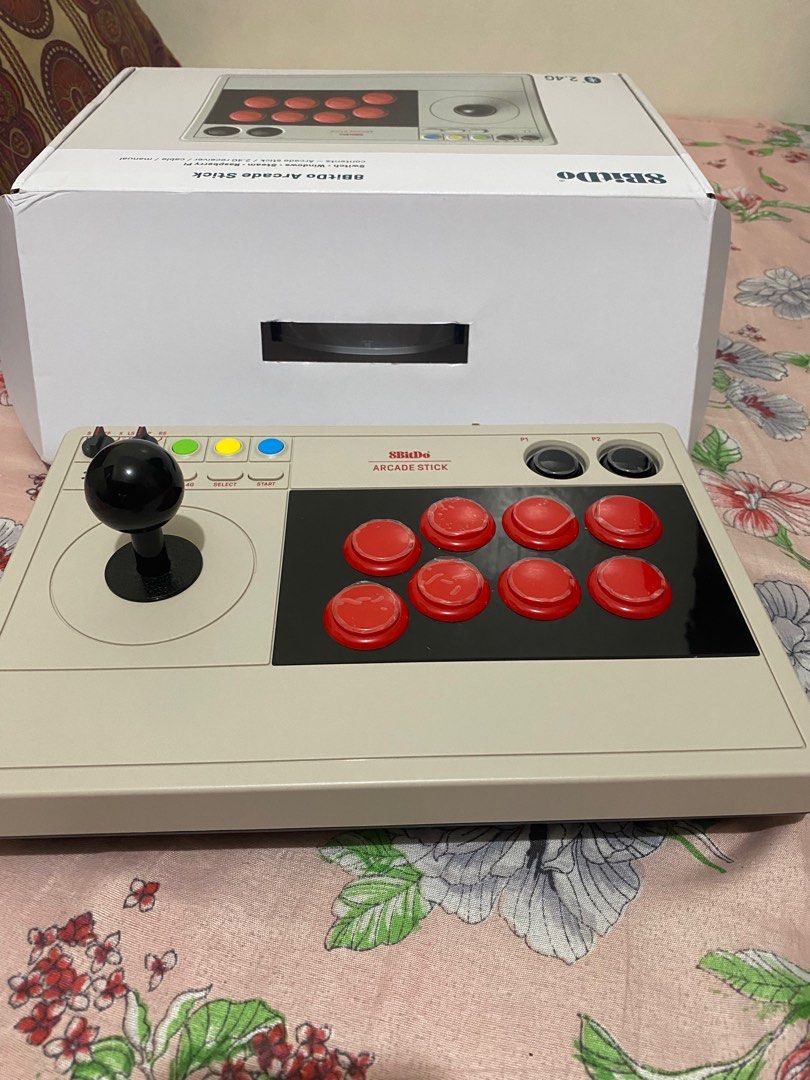 8bitdo arcade stick / fight stick with octagonal gate, Video Gaming ...