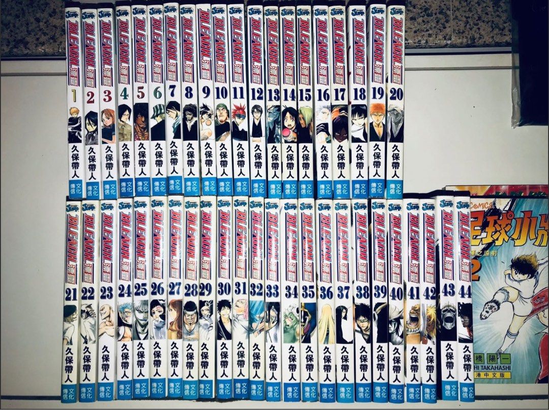好新淨 漂靈 Bleach 1-44期漫畫, 興趣及遊戲, 書本 & 文具, 漫畫 - Carousell