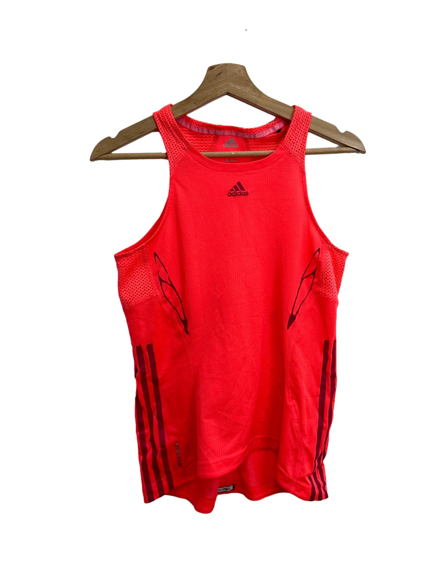 Adidas Hot Pink Cool Singlet, Women's Fashion, Activewear on Carousell