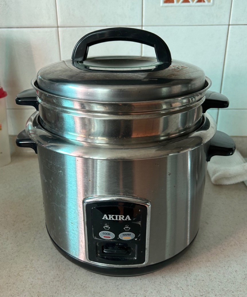 AKIRA Rice Cooker And Steamer RK-SS180, TV & Home Appliances, Kitchen ...
