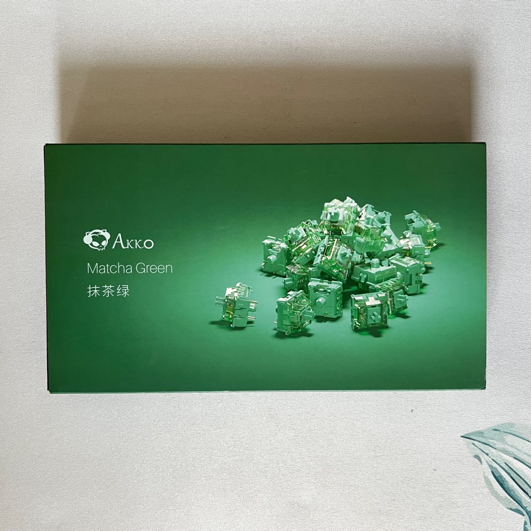 Akko matcha green switches (linear), Computers & Tech, Parts ...