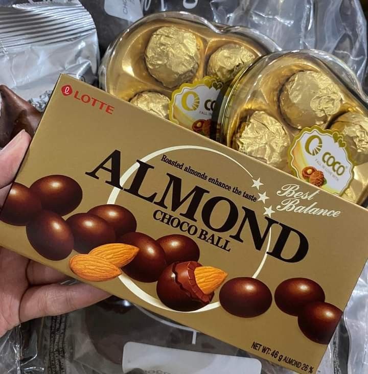 Almond Choco Ball 46g, Food & Drinks, Other Food & Drinks on Carousell