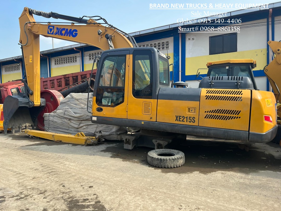 Amphibious Backhoe Excavator XCMG 1mᶟ XE215S isuzu engine Brand New ...