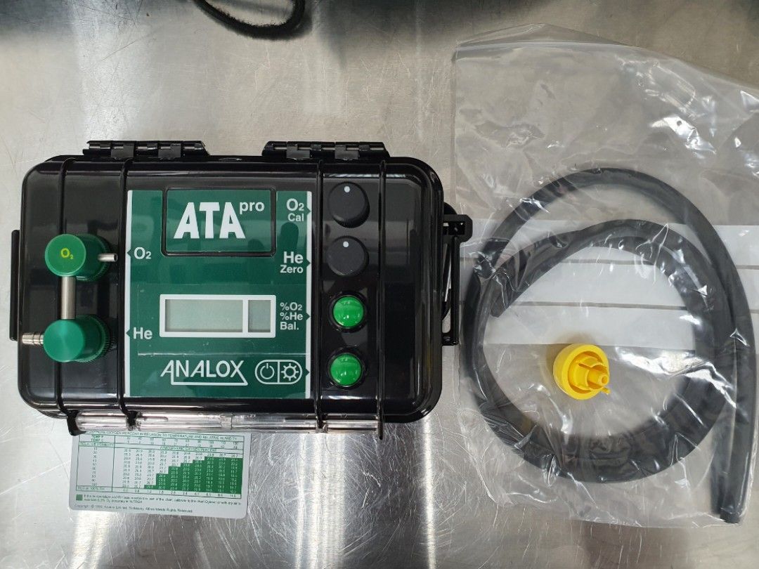 Analox ATA Pro Compact Trimix Analyser, Sports Equipment, Other Sports ...