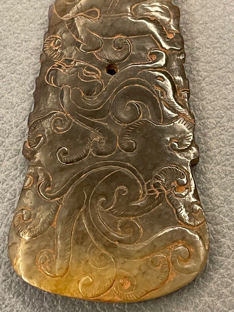 Ancient Han jade badge, Hobbies & Toys, Memorabilia & Collectibles ...