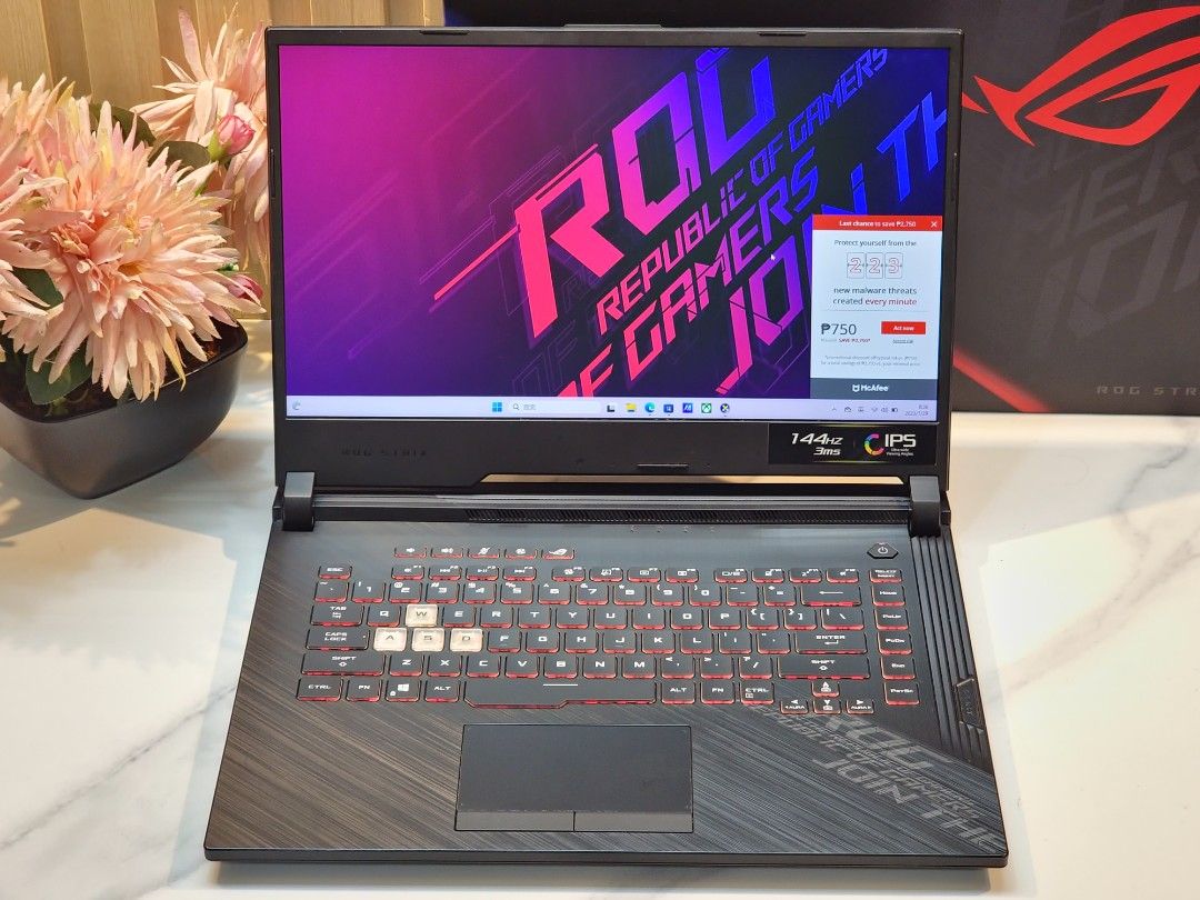 Asus Rog Strix G512LV i7 10th Gen 16GB RAM 512GB SSD RTX 2060 6GB GDDR6 ...