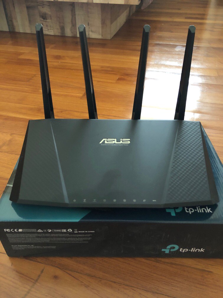 Asus WiFi Router RT-AC87U Wireless Dial Band Gigabit, Computers & Tech ...