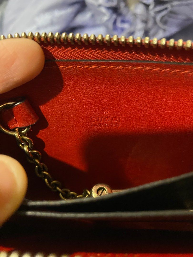 Authentic Gucci key pouch, Luxury, Bags & Wallets on Carousell