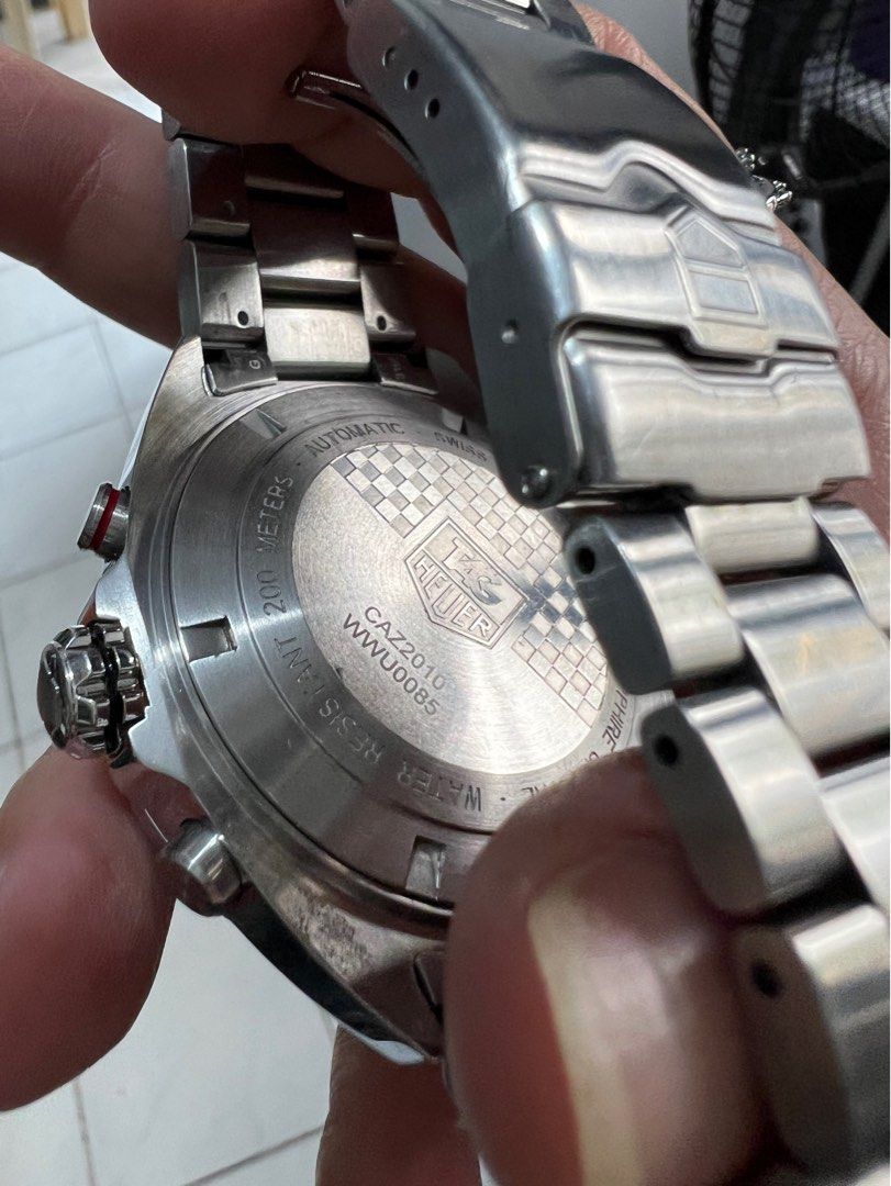 Authentic Tag Heuer. Complete box and catalog with receipt on Carousell