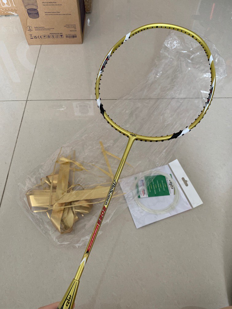 Badminton Racket/ Racquet ( Mb Saber ), Sports Equipment, Sports ...