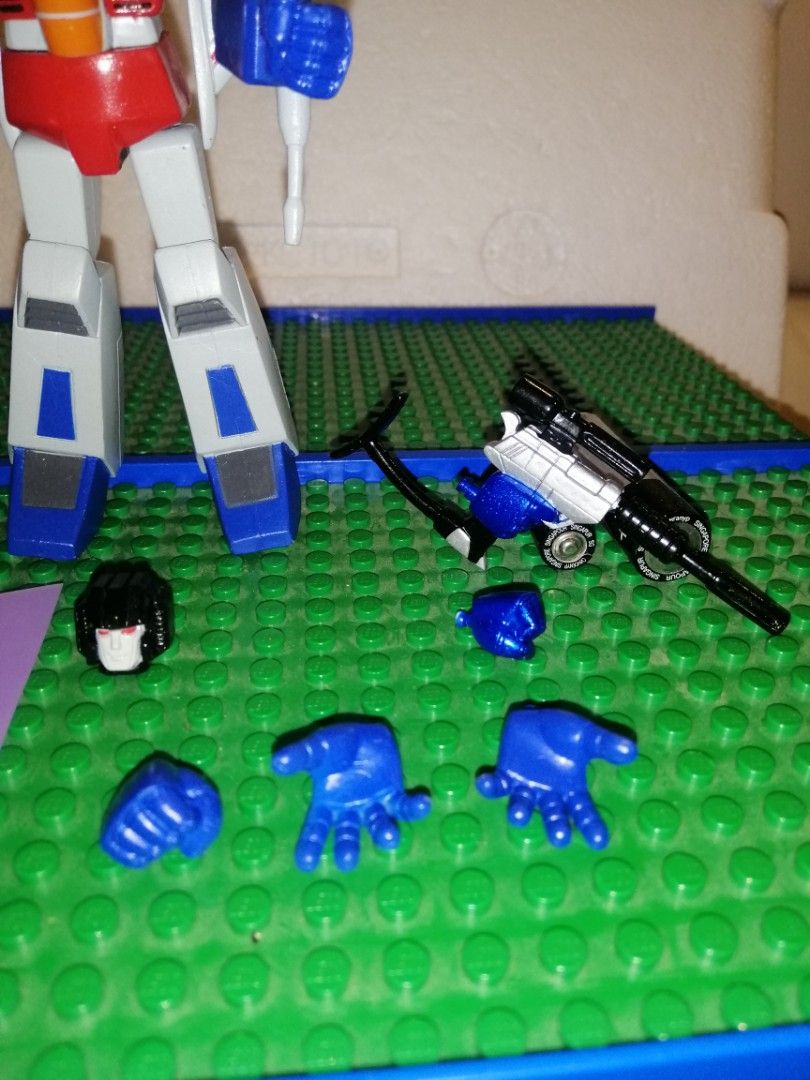 Bandai Transformers TF Vynil King Starscream Coronation ceremony ...