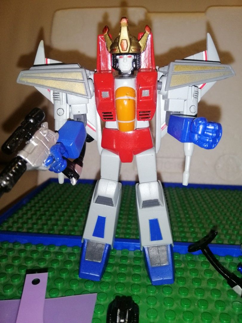 Bandai Transformers TF Vynil King Starscream Coronation ceremony ...