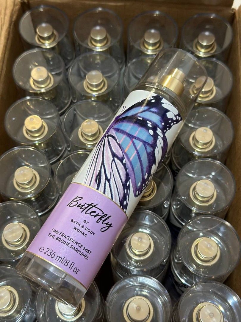 Bath & Body Works Butterfly Fragrance Mist, Beauty & Personal Care ...